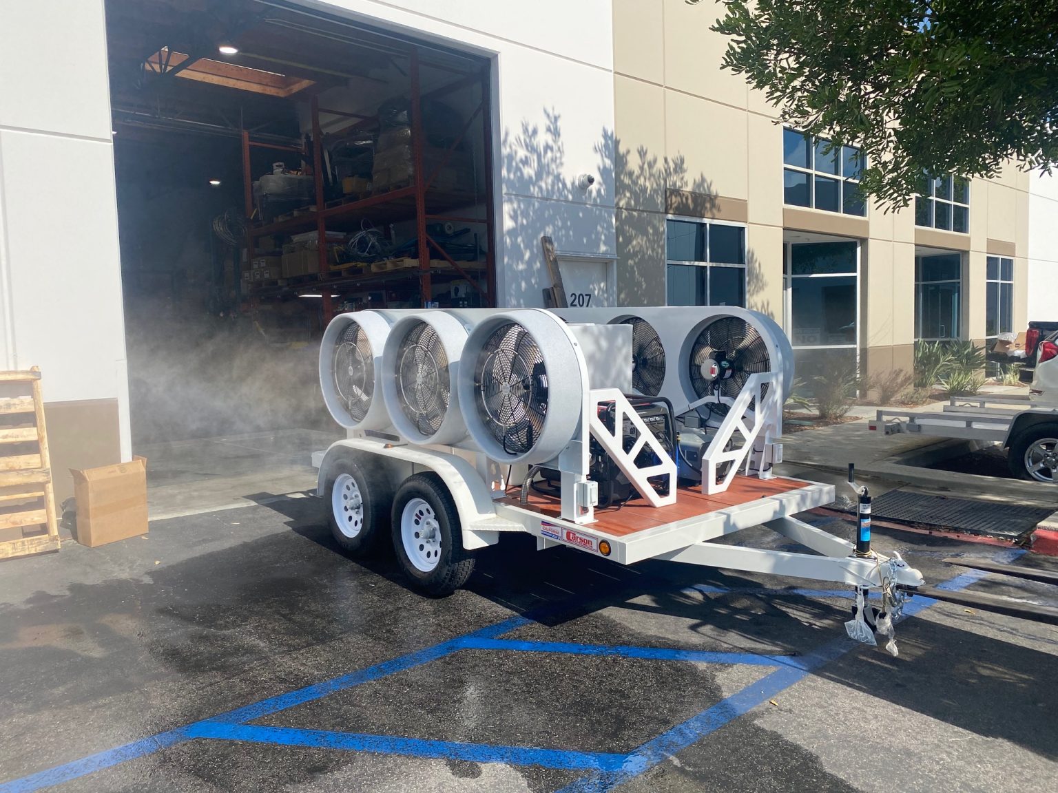 Portable Misting Fans | Mobile Mister Cooling Systems & Stations