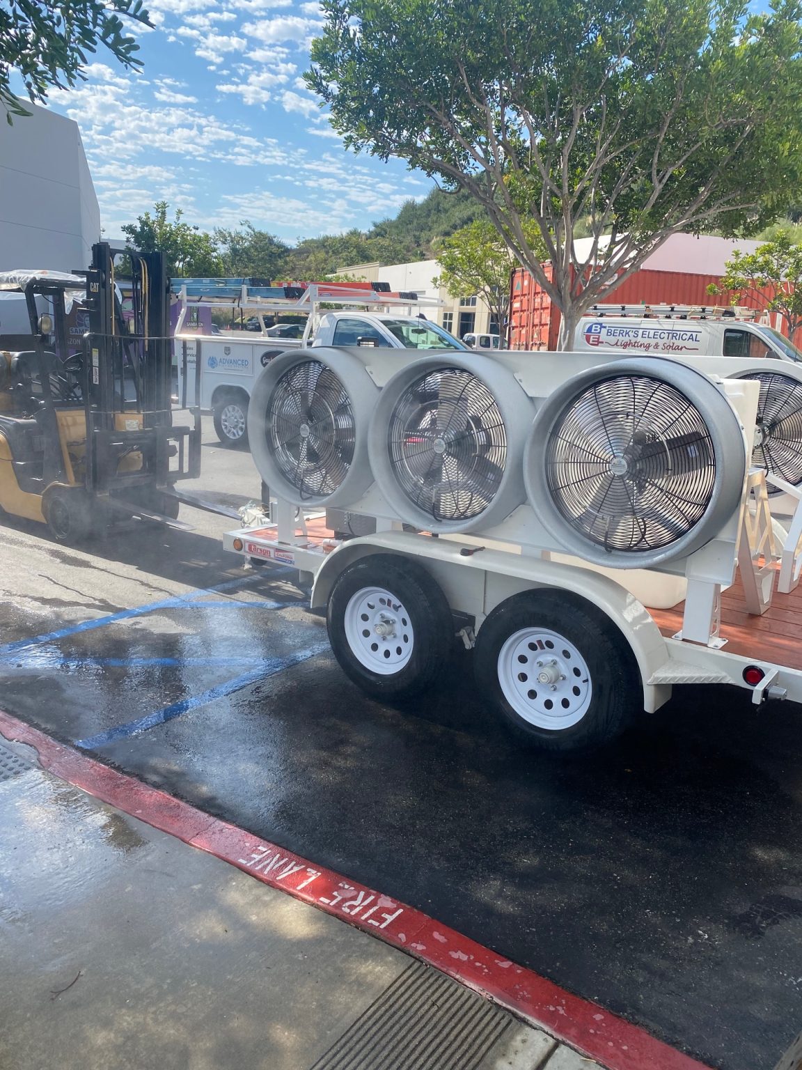 Portable Misting Fans | Mobile Mister Cooling Systems & Stations