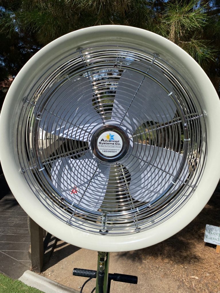 Misting Fans & Mister Fan Systems | Advanced Misting Systems