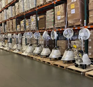 Misting Fans & Mister Fan Systems | Advanced Misting Systems