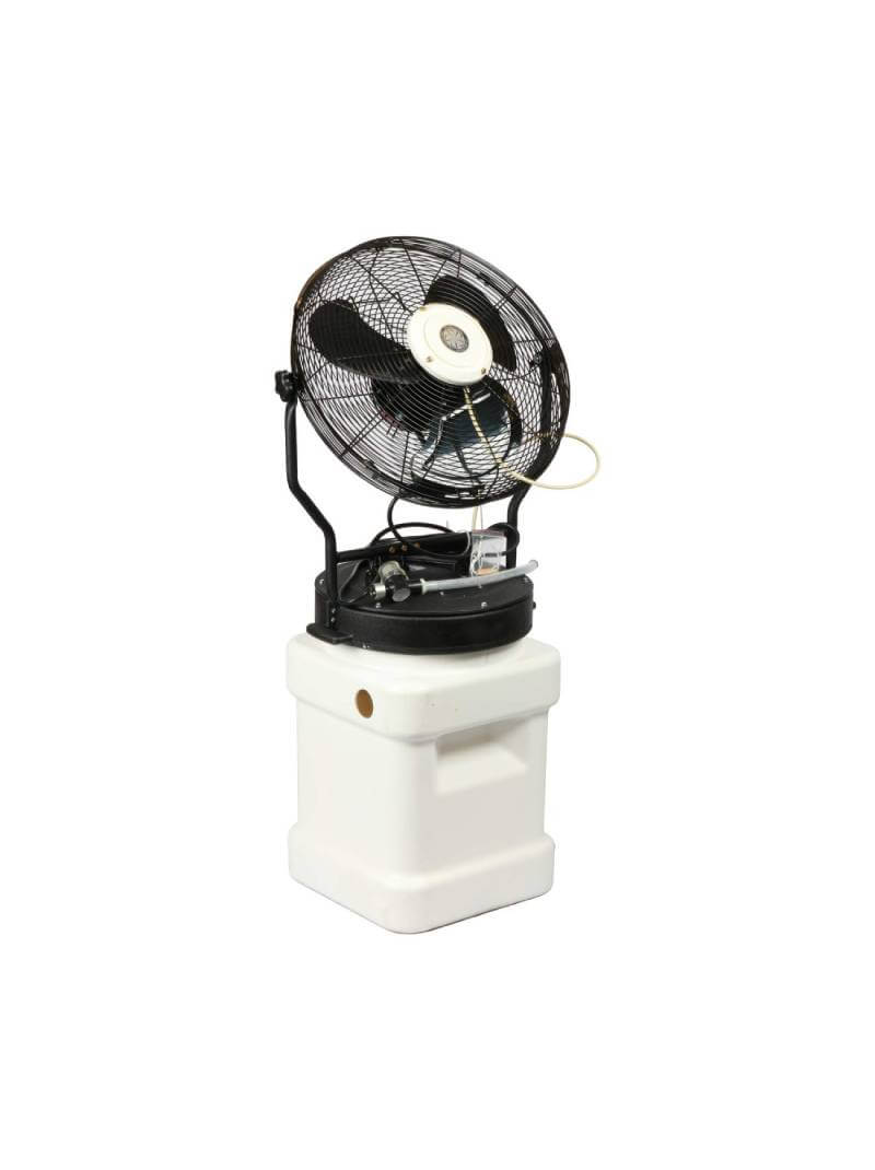Misting Fans | Outdoor Patio Cooling Fans | Portable & Heavy Duty