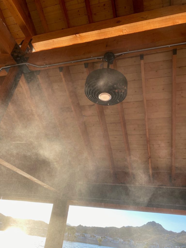 Ceiling Mount Misting Fan