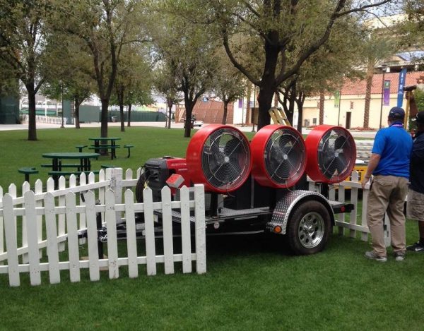 Misting Systems for Dust Control for Events | Advanced Misting Systems